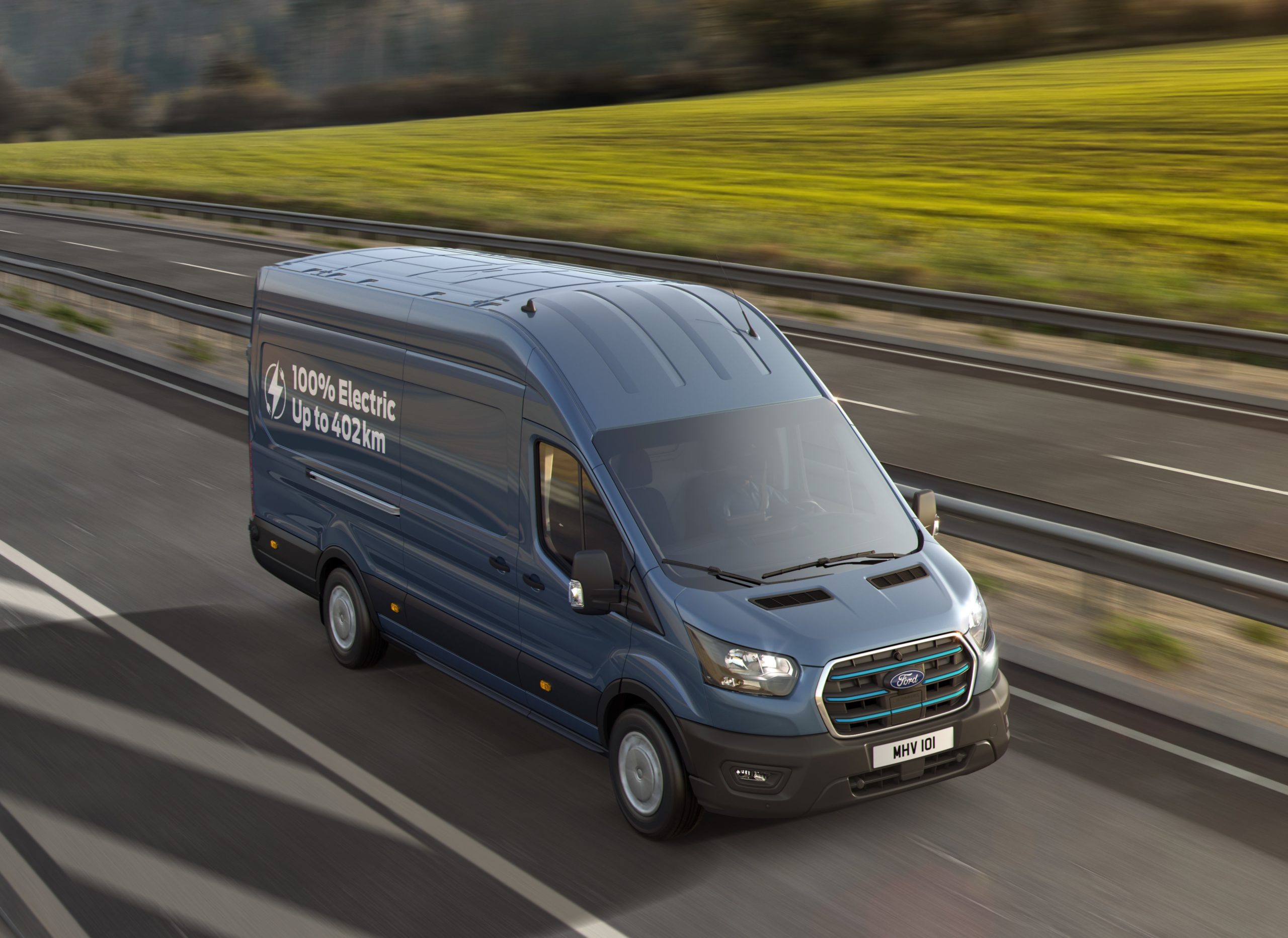 Nueva Ford E-Transit E con la mayor autonomía de un vehículo industrial ...